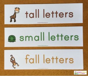 Tall, Small and Fall Letters | A Wellspring of Worksheets