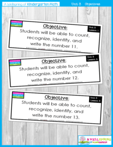 Kindergarten Math Curriculum |Numbers 11-20 | A Wellspring