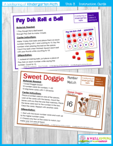 Kindergarten Math Curriculum |Numbers 11-20 | A Wellspring