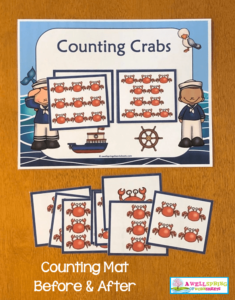 Counting Activities | Counting Mats | Sets 1-3 | A Wellspring of Worksheets