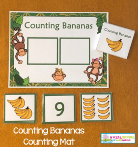 Counting Activities | Counting Mats | Sets 1-3 | A Wellspring of Worksheets