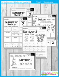 Kindergarten Math Curriculum | Numbers 0-5 | Unit 1 | A Wellspring of ...