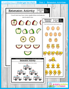 Kindergarten Math Curriculum | Numbers 0-5 | Unit 1 | A Wellspring of ...