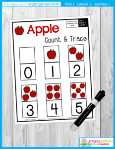 Kindergarten Math Curriculum | Numbers 0-5 | Unit 1 | A Wellspring of ...