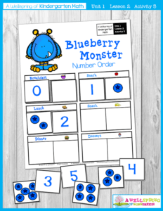 Kindergarten Math Curriculum | Numbers 0-5 | Unit 1 | A Wellspring of ...