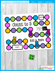Kindergarten Math Curriculum | Numbers 0-5 | Unit 1 | A Wellspring of ...