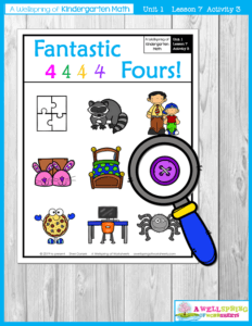 Kindergarten Math Curriculum | Numbers 0-5 | Unit 1 | A Wellspring of ...